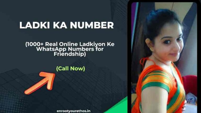 Ladki Ka Number (Real Online Ladkiyon Ke WhatsApp Numbers)